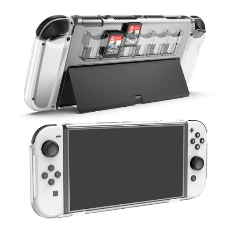 Promo Ss18302 - All In One Crystal Clear Game Card Case Nintendo Switch ...