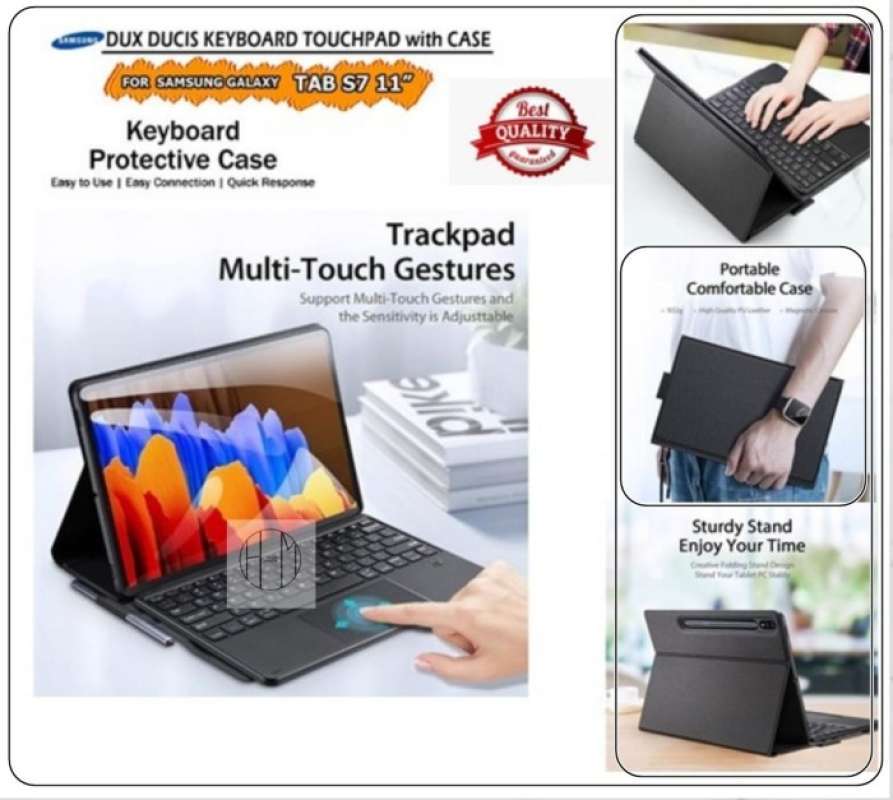 Promo DUX DUCIS Tab S7 11 Inch T875 T870 Keyboard Track Touch Pad ...