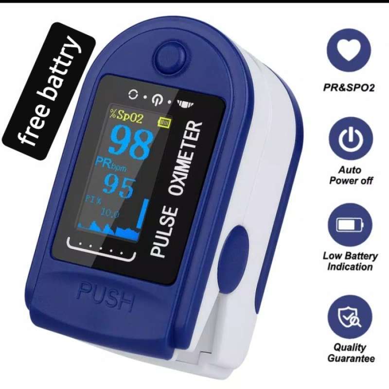Promo Oximeter / Oxy Meter / Spo2 / Saturasi / Pulse Oxi Meter / Oxi ...