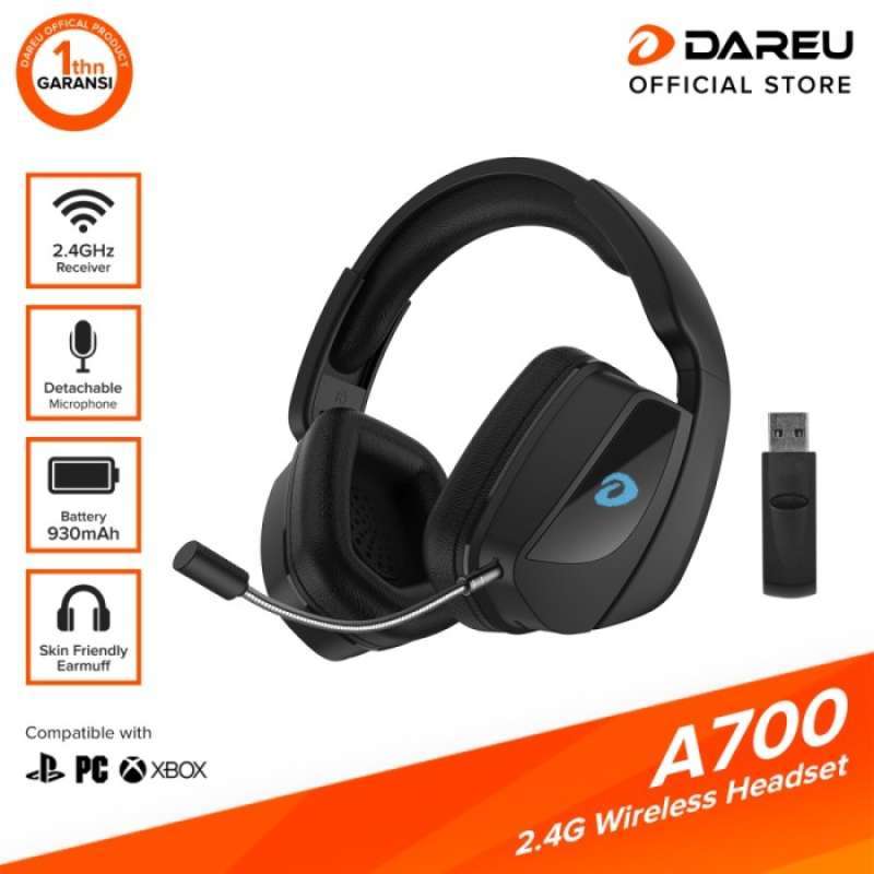 Promo Dareu A700 / Dareu A 700 Wireless Gaming Headset Diskon 50% di ...