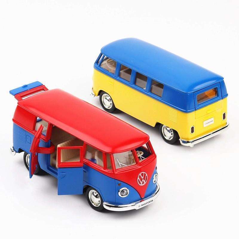 Jual miniatur diecast 32 mobil Volkswagen vw bus combi kuning spt ...