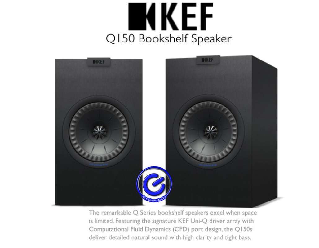 Promo KEF Q150 bookshelf passive speaker Diskon 1% di Seller Kamsahita - Kota Jakarta Barat, DKI ...