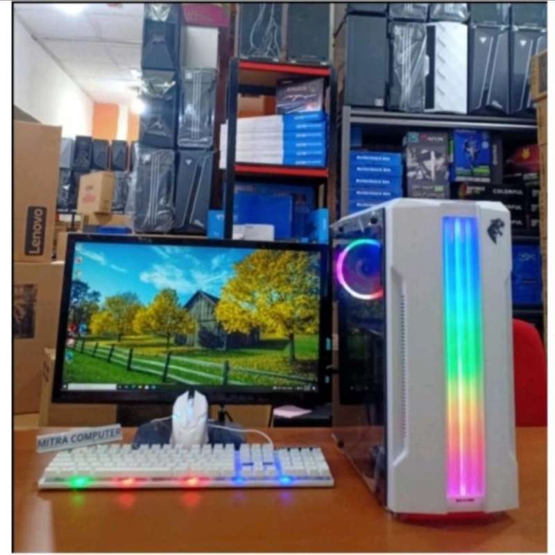 Jual Pc Gaming Editing Core I7 Ram 8gb Monitor 19 In Ful Set Di Seller Lancar Bersama Computer ...