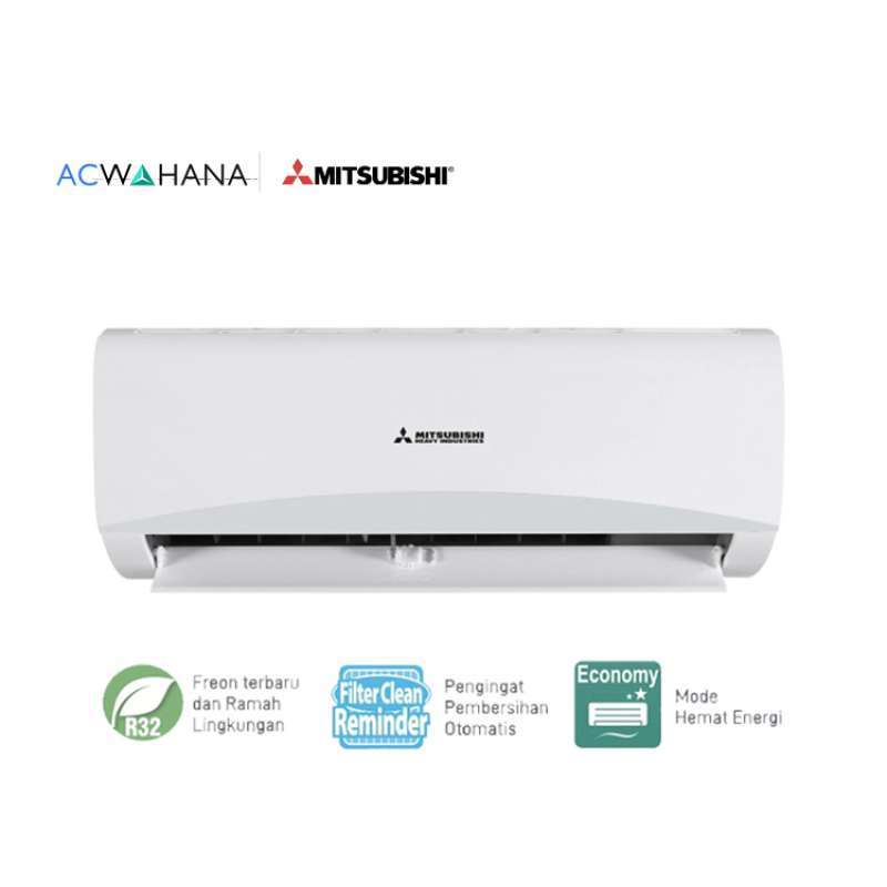 Promo Mitsubishi AC Split Dinding Standard Thailand R32 1 1/2 PK ( 1.5 ...