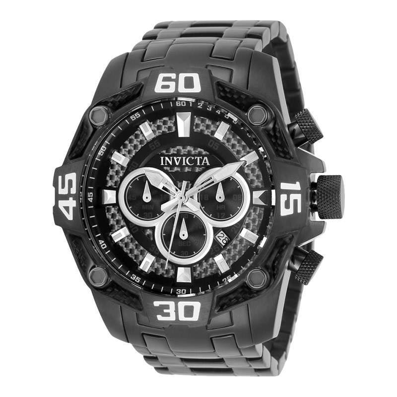 Promo Invicta Pro Diver 33850 Chronograph Dual Tone Dial Black ...