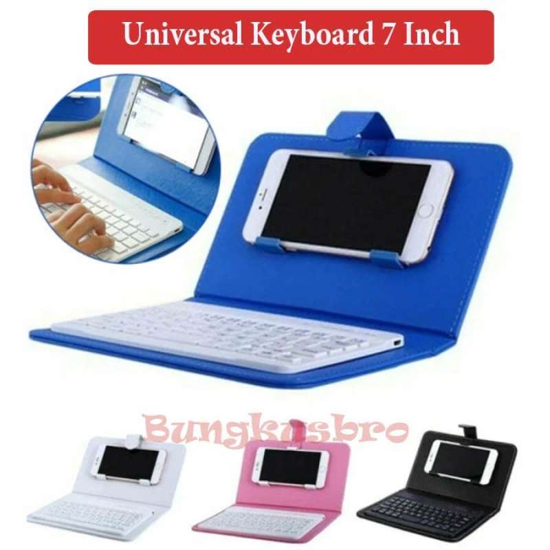 Promo Evercoss Tab Universal 7 8 Inch Flipcase Keyboard OTG Casing ...