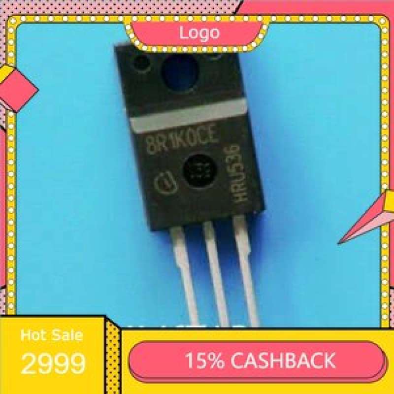 Jual 8R1K0CE 8R1KOCE IPA8R1K0CE Mosfet N-Channel 5,7A 800V To-220f ...