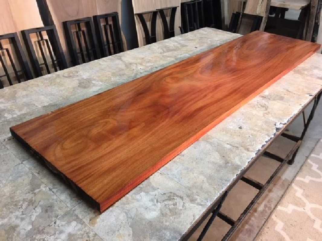 Jual Rak Kayu Mahoni Display Buku Kantor / Rak Meja Ukuran Besar ...