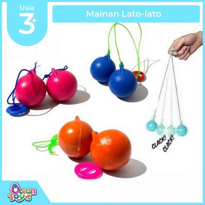Promo Mainan Viral TikTok Lato Lato Etek Etek Mainan Jadul Ocean Toy ...