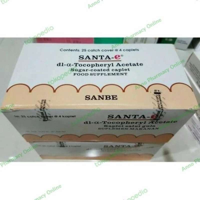 Jual Santa E 100 IU HARGA BOX Vitamin E 100 IU di Seller Apotek Arkadia ...