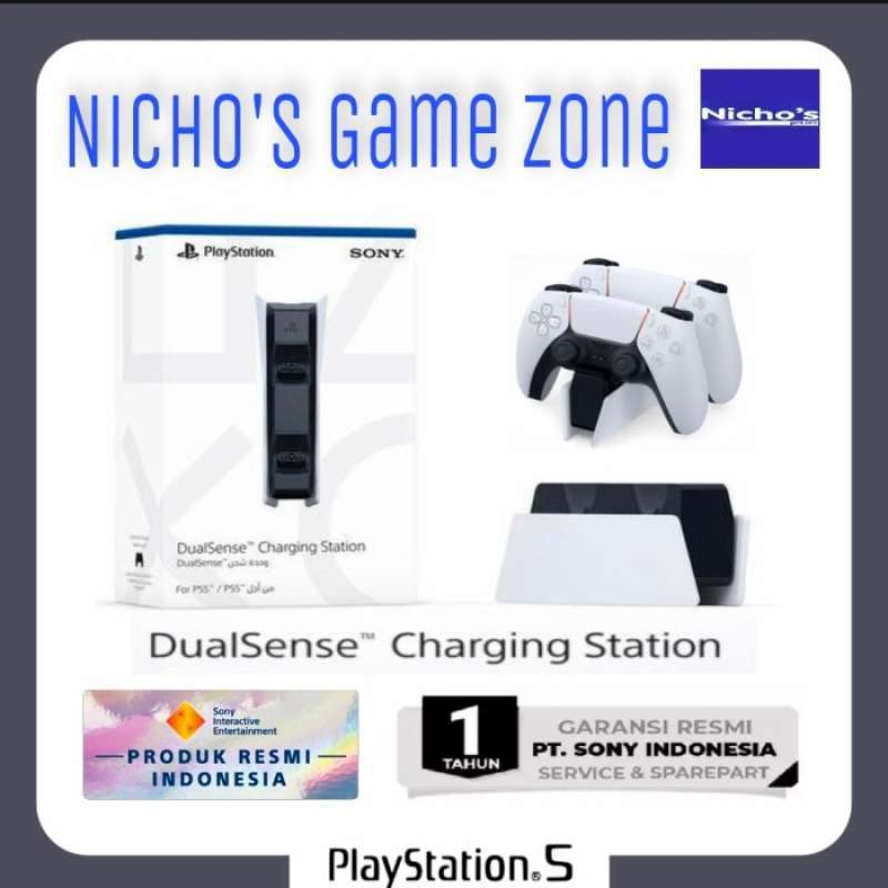 Jual PS5 DualSense Charging Station/Charger Docking di Seller Magnus ...