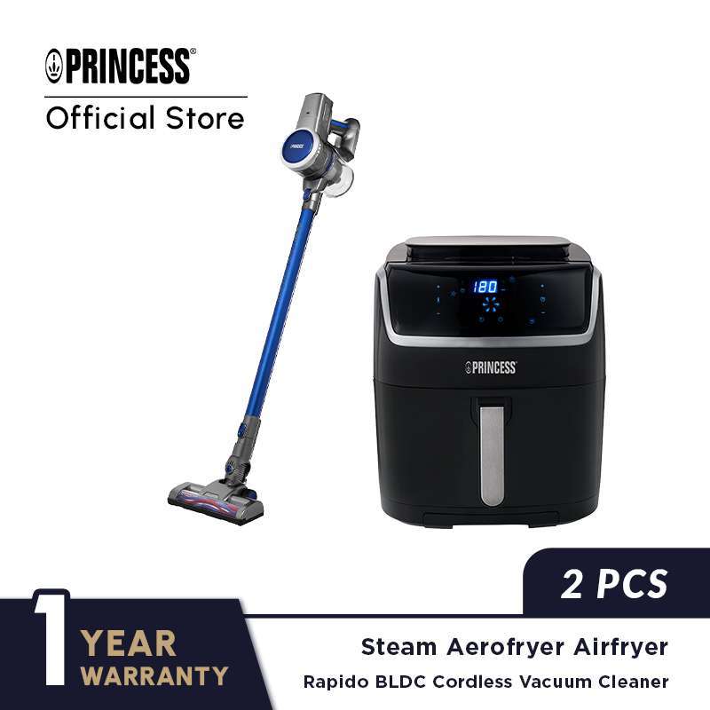 Jual Paket Princess Vacuum Cleaner - Steam Air Fryer 6.5l Di Seller ...