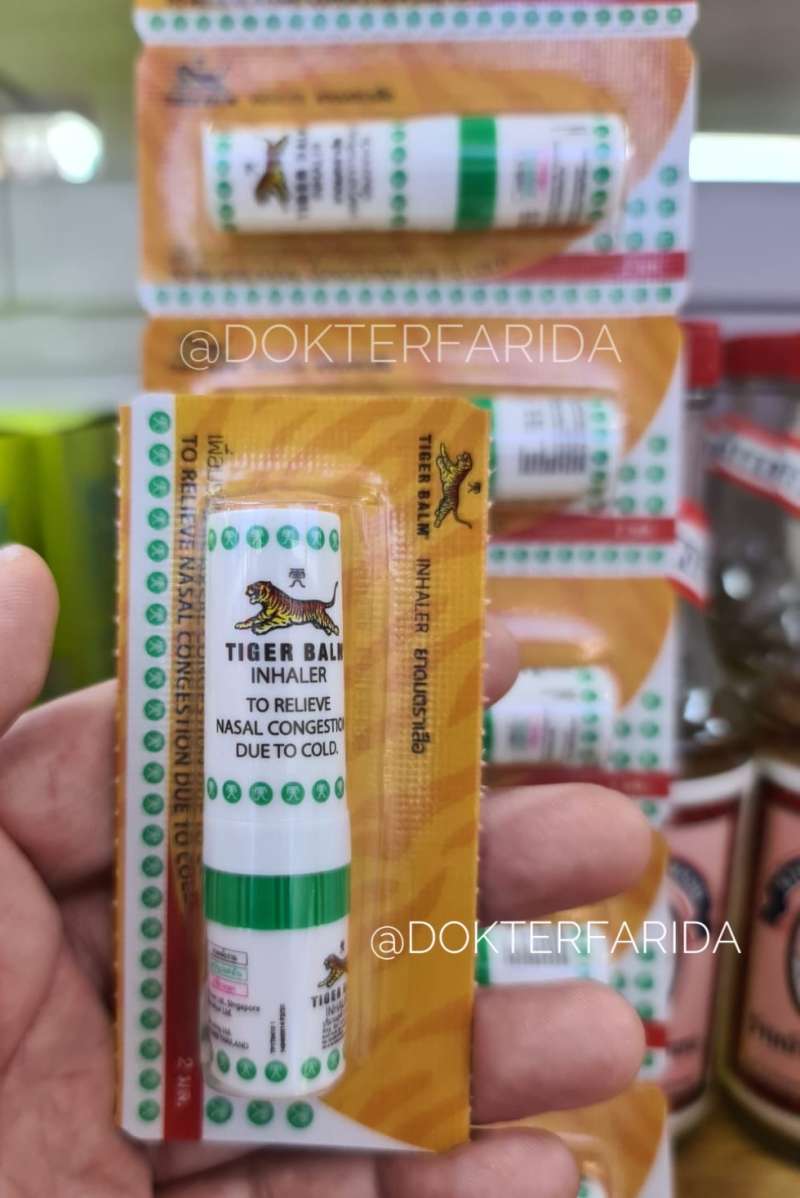 Jual Tiger Balm Inhaler 2 in 1 - Original Thailand di Seller ...
