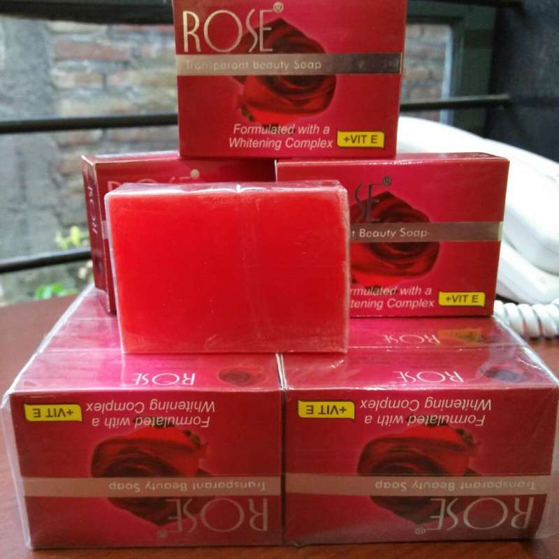 Promo Sabun ROSE Original sabun wajah 60gram size kecil Diskon 42% di ...