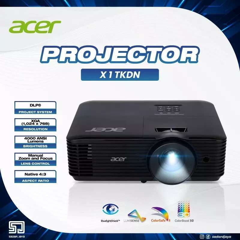 Jual Projector Tkdn Acer X1 Proyektor Xga Hdmi 4000 Lumens Di Seller ...