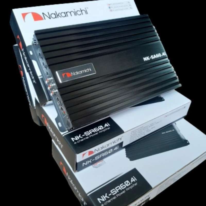 Jual Power Amplifier 4 Channel NAKAMICHI NK-SA60.4i / Power 4 Channel di Seller KDV Automotive ...