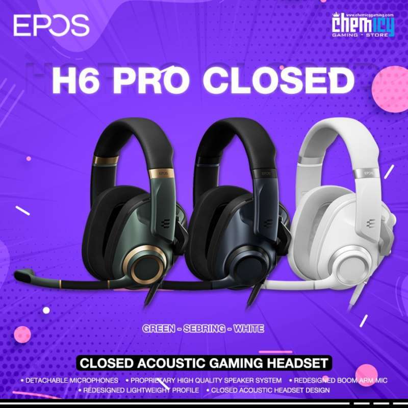 Jual Epos H6 Pro Closed Acoustic Gaming Headset Di Seller Chemicy Gaming - Mangga Dua Selatan ...