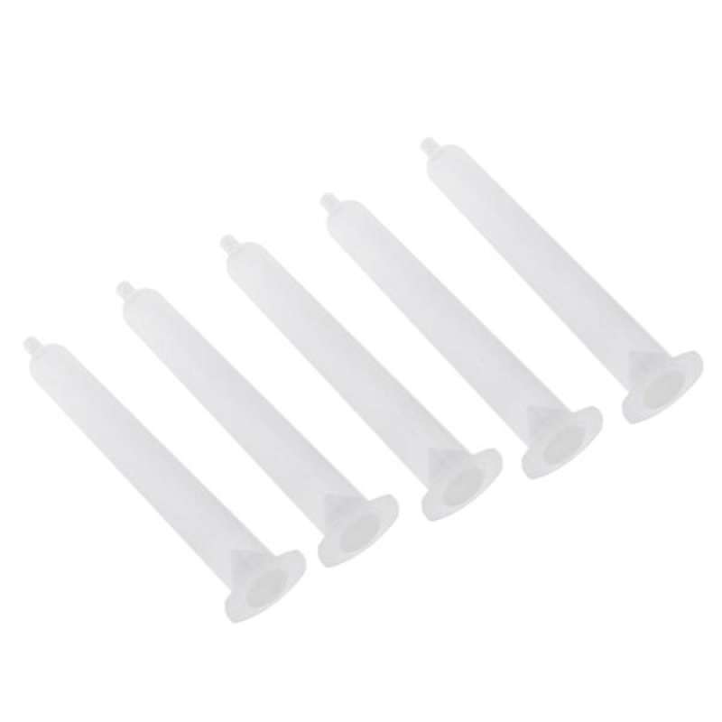 Jual 5 lot Dispensing Syringe Barrel Tube with Rubber Stopper Dispenser ...