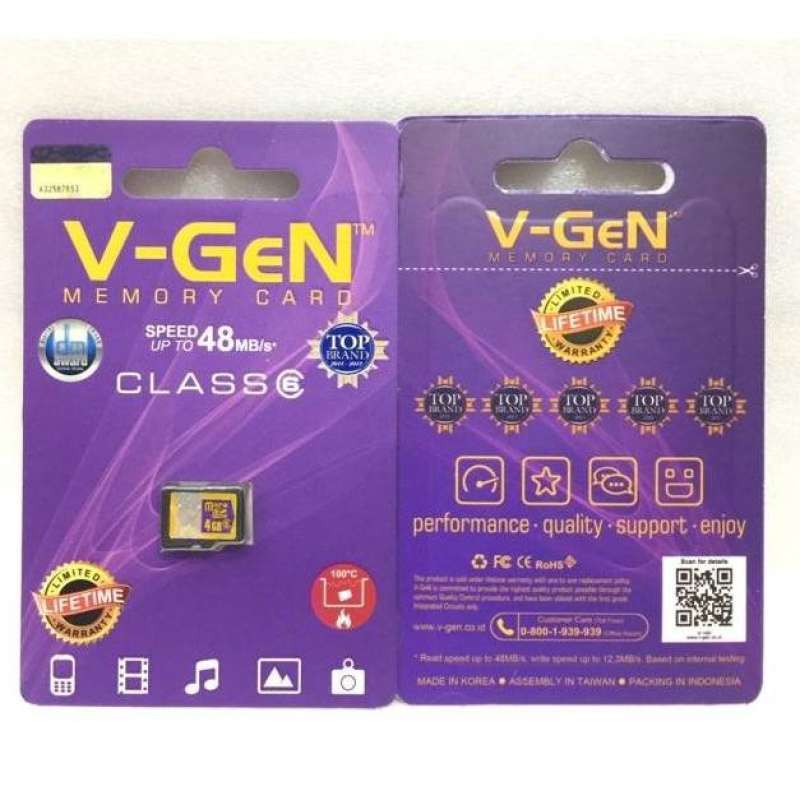 Jual V-GEN 4GB ORIGINAL MEMORY di Seller cv.gardencell official store ...