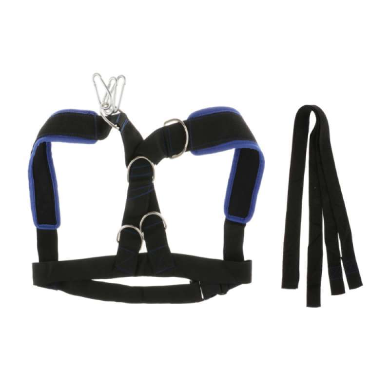 Jual Heavy Duty Sled Harness Vest Pull Strap Speed Training Tire ...