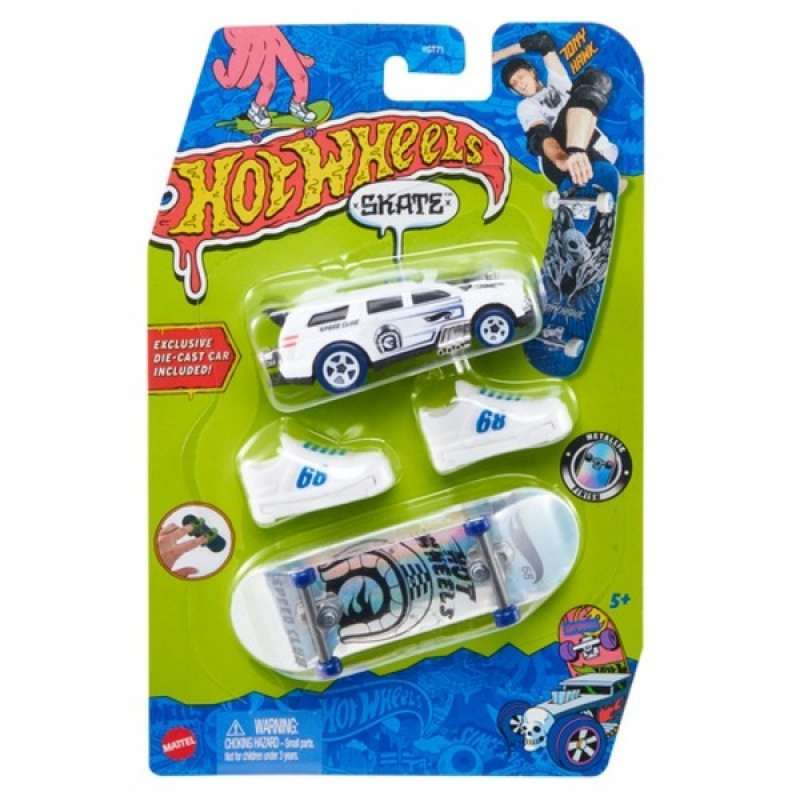 Promo Hot Wheels Skate Tony Hawk Car and Fingerboard Set Nitro ...