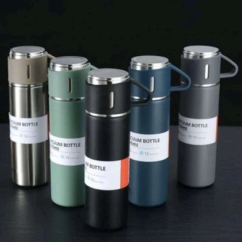 Jual Tumbler Termos Vacuum Flask Gift Set Hampers 500 Ml Stainless ...
