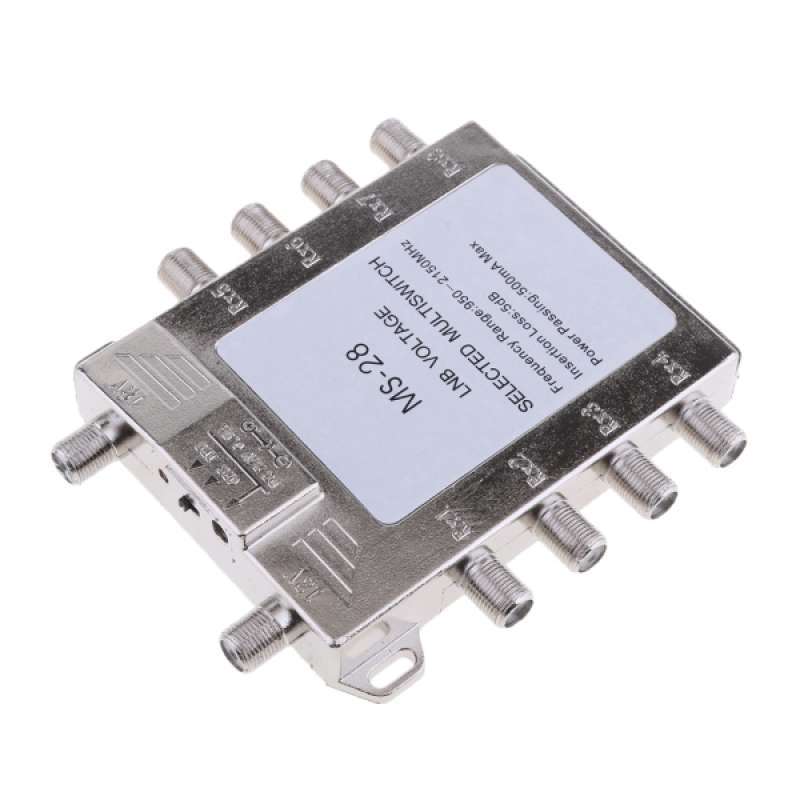 Promo Multi Switch LNB Satellite FTA 8 Output Combiner LNBF Dish JS ...