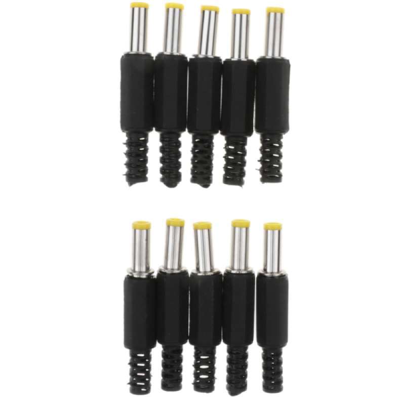 Jual 10piece 5.5x2.5mm Dc 5525 Power Male Plug Jack Connector Adapter ...