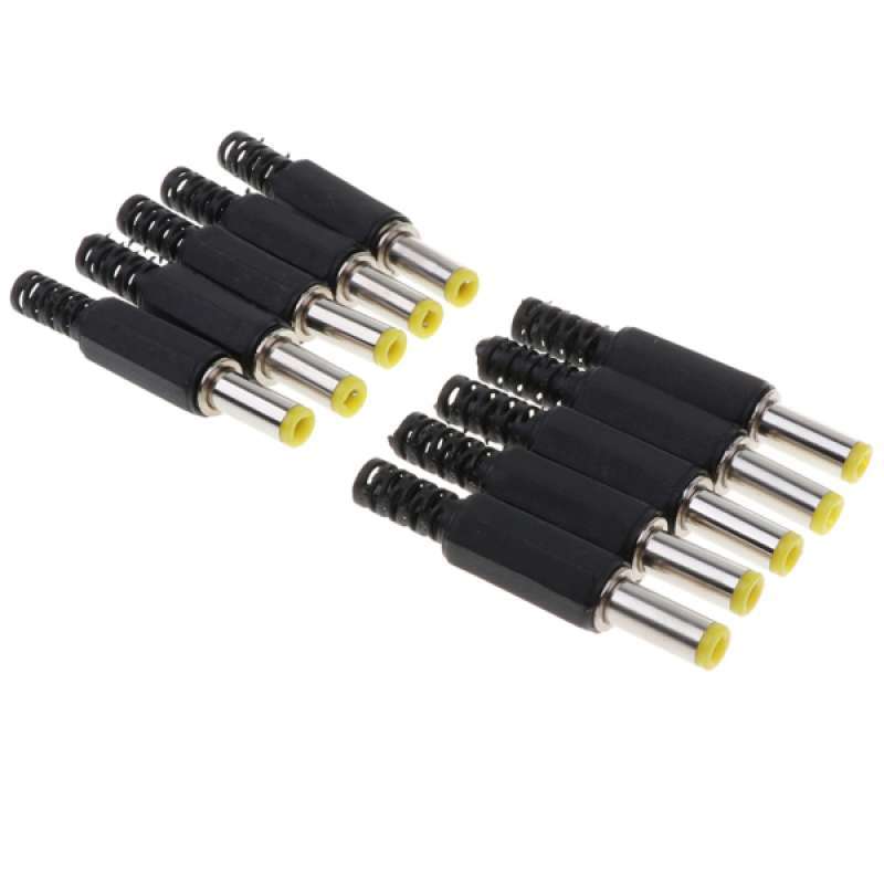 Jual 10piece 5.5x2.5mm Dc 5525 Power Male Plug Jack Connector Adapter ...