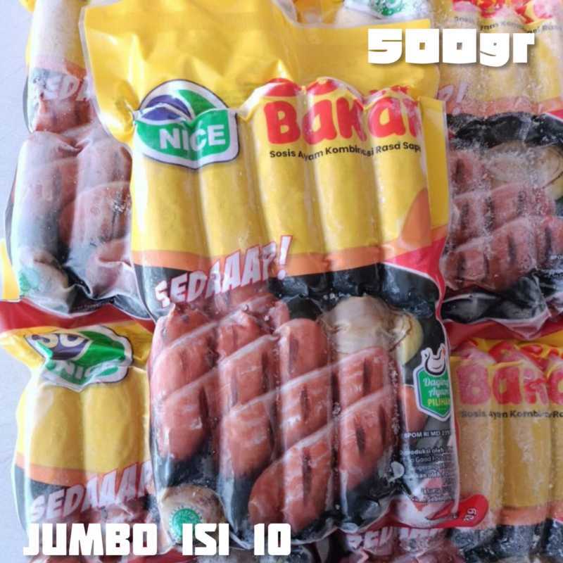 Jual Sosis Bakar Kombinasi Sapi So Nice Jumbo 500gr Di Seller Al Dien ...