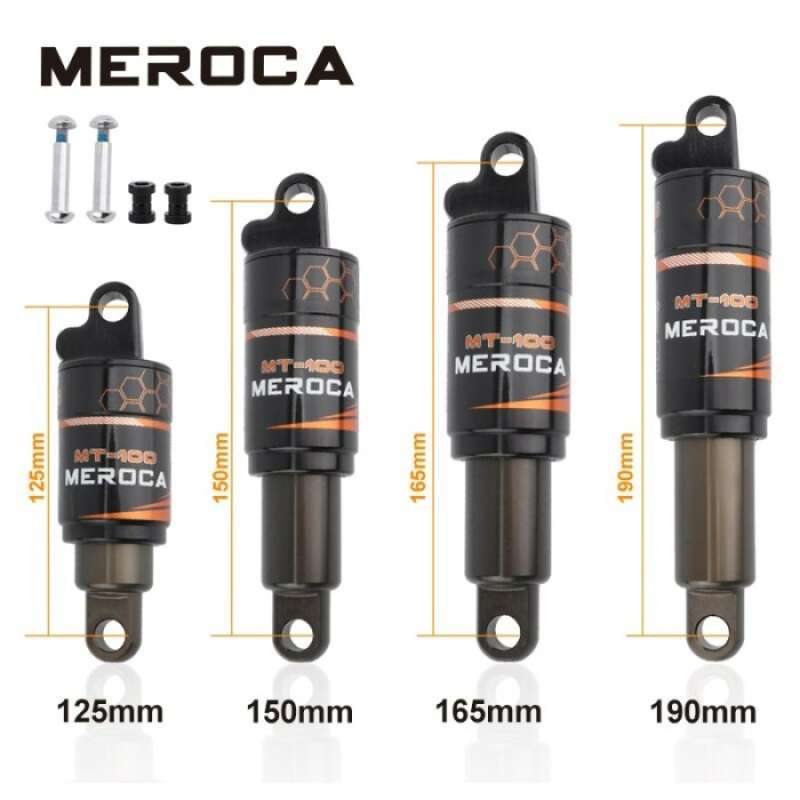 Jual Meroca Mt100 Rear Shock Breaker Absorber Suspensi Belakang Sepeda ...