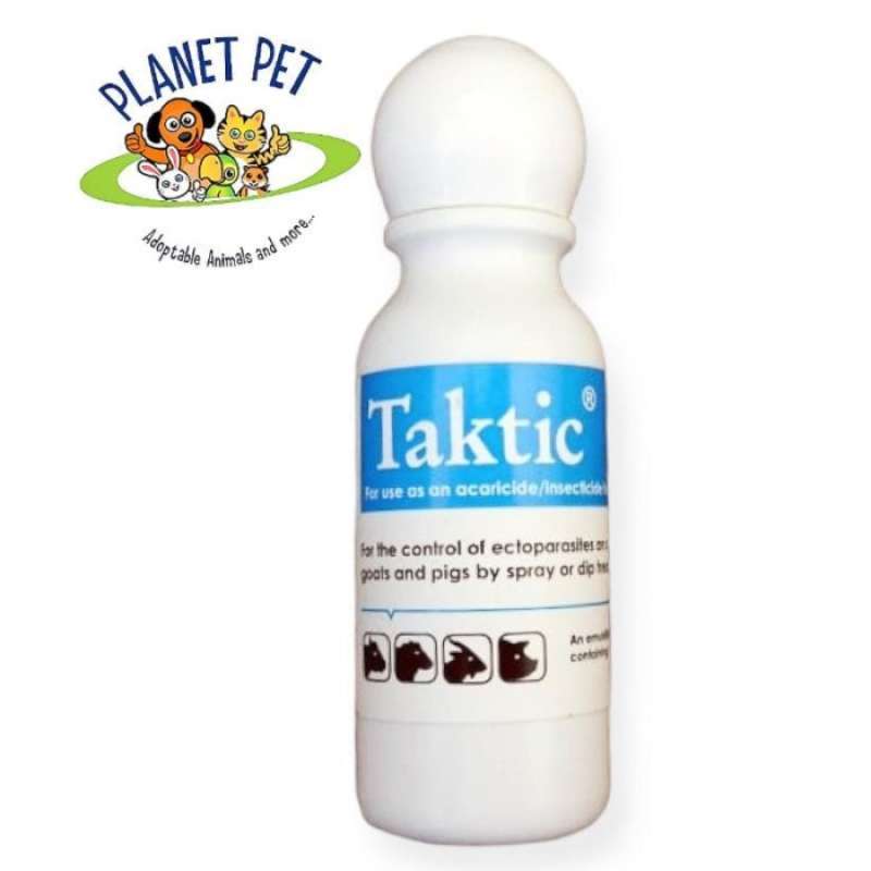 Jual Taktic Amitraz Obat Kutu Jamur Hewan 25 Ml Di Seller Granada Shoop ...