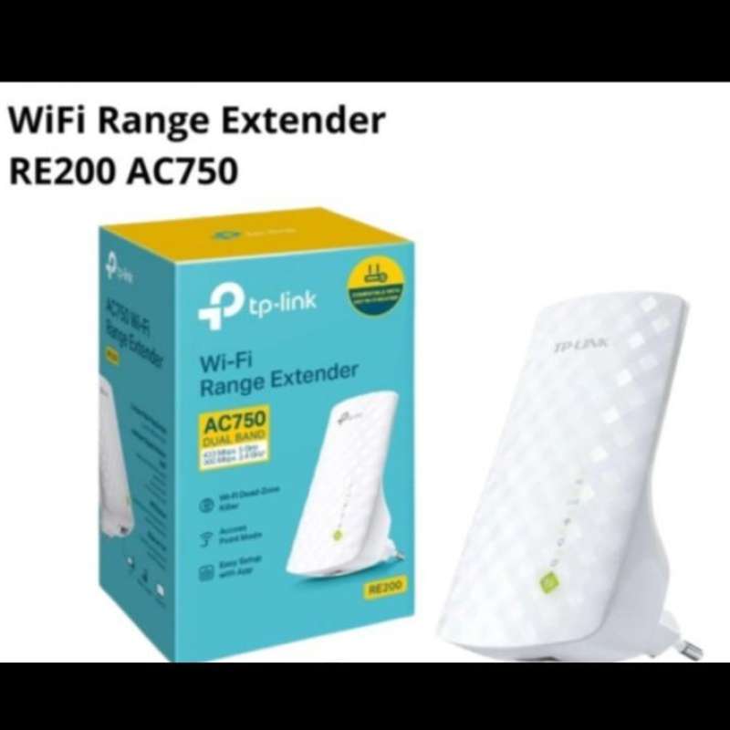 Jual TP-LINK RE200 AC750 Wi-Fi Range Extender di Seller Orbit Computer - Pleburan, Kota Semarang ...