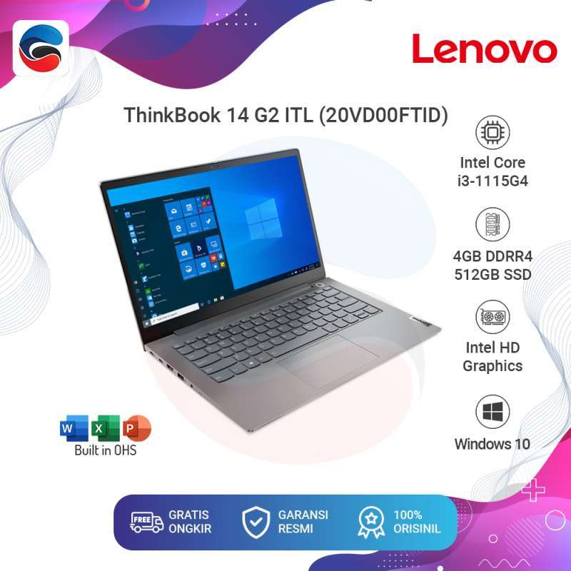 Jual Lenovo Laptop Thinkbook G Itl Intel Core I Gb Gb Win Vd Ftid Di Seller