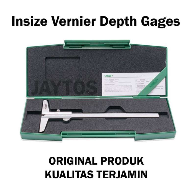 Jual Insize Vernier Depth Gage - Alat Pengukur Kedalaman Manual 1240 ...