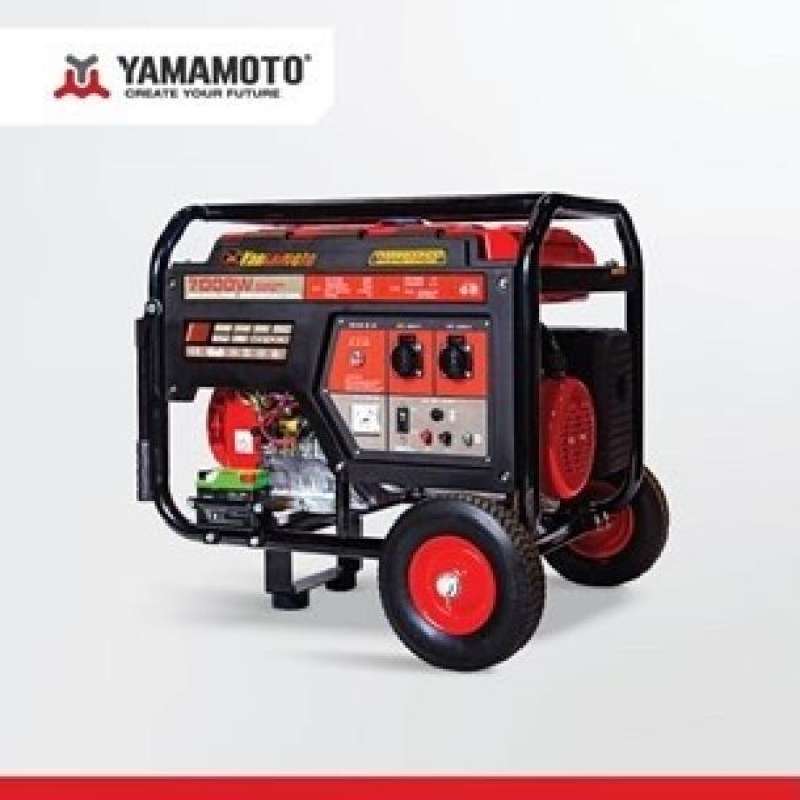 Jual Genset Bensin7000 Watt Yamamoto Gold Series Ymg 9900 Ndd Generator ...