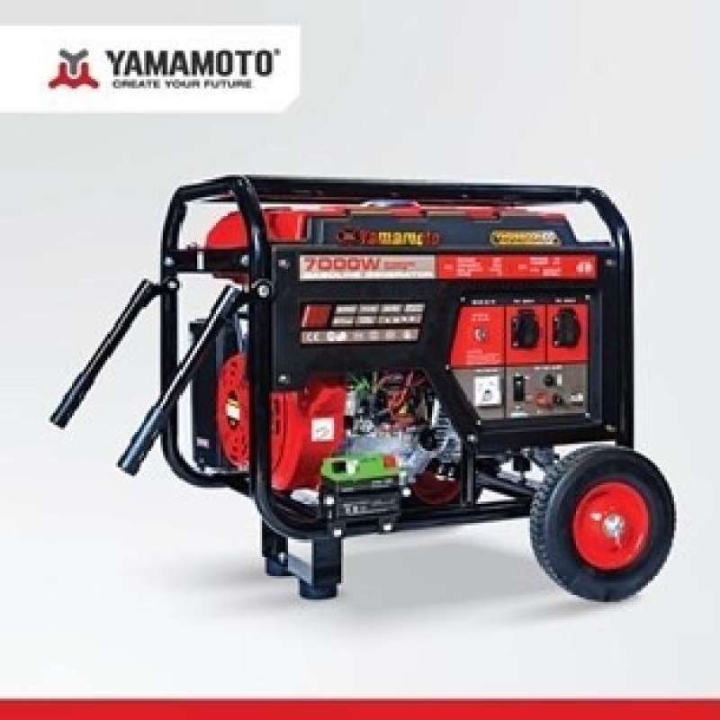 Jual Genset Bensin7000 Watt Yamamoto Gold Series Ymg 9900 Ndd Generator ...