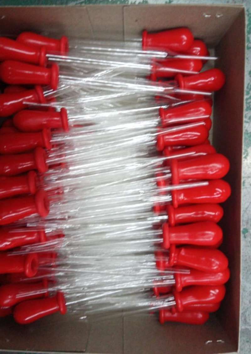 Promo Pipet Kaca Merah Pendek Isi 100 Pipet Tetes Pipet Lab Diskon 16% ...