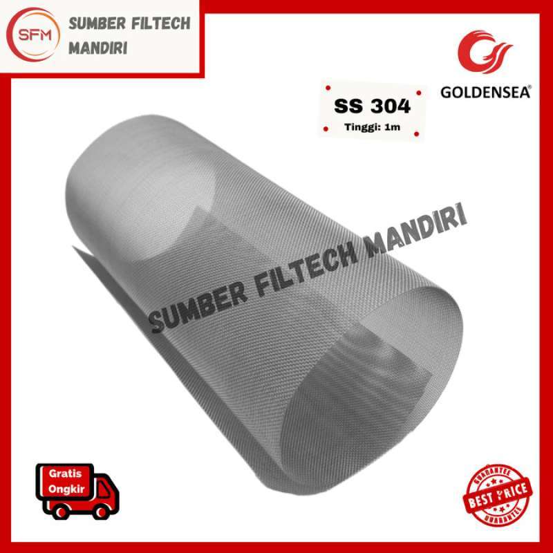 Promo Wiremesh Saringan 80 (1M) Tipe(304) / Wire Mesh Filter 80 Diskon ...