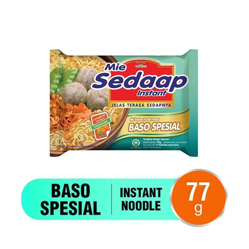 Promo SEDAAP Mie Baso Spesial [77 g] Diskon 2% di Seller EJ colection ...
