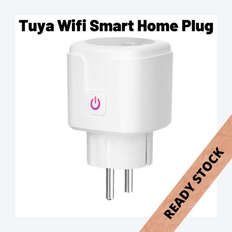 Promo Tuya Wifi Smart Home Plug/Stop Kontak/Steker/Colokan Wifi Pintar ...
