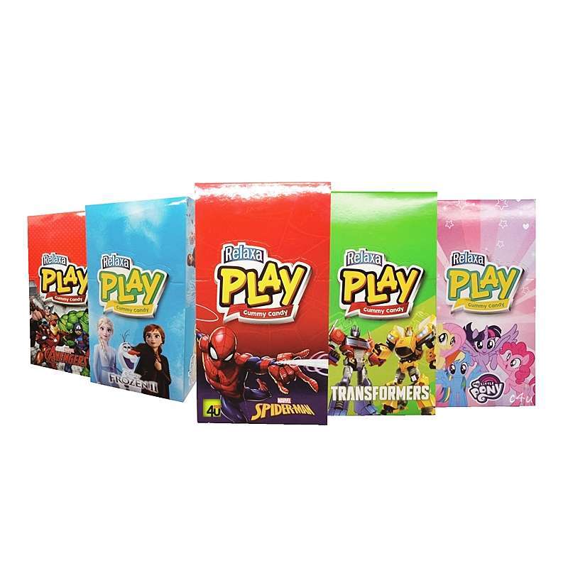 Promo Relaxa PLAY - Gummy Candy - Kemasan BOX Isi 12 sachet ...
