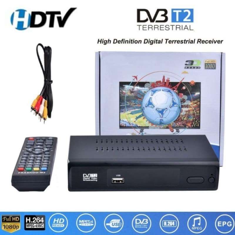 Jual SET TOP BOX HDTV TV Box Digital DVB T2 TV Analog jadi TV Digital ...