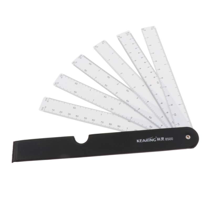 Jual Multi-functional Scale Ruler Folding Multi-Scale Drawing Rule ...