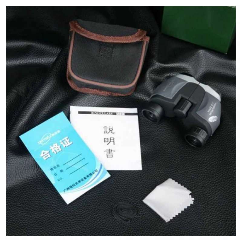 Jual Skytrax 10x22 Mini Folding Binoculars Range 1000meter - Teropong ...
