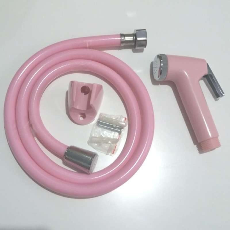 Promo Jet washer. jet Shower Bidet. Jet Shower Toilet Pvc warna pink ...