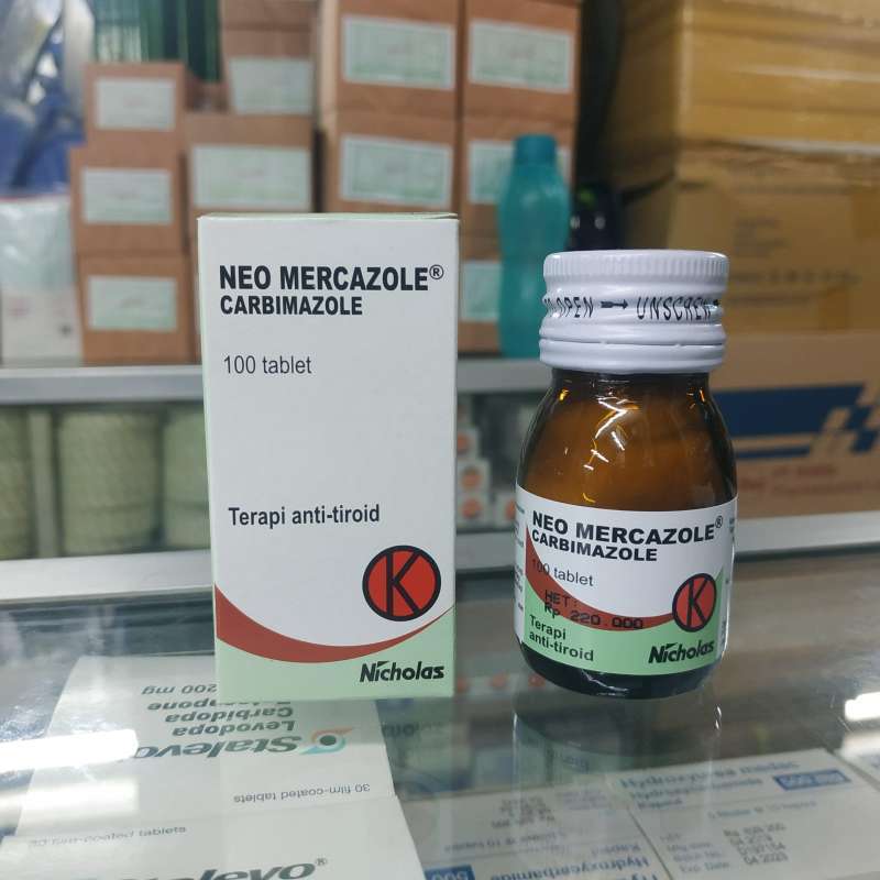 Promo Neo Mercazole (carbimazole) Isi 100 Tablet/ Botol Diskon 18% Di ...