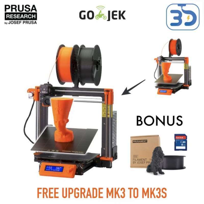 Jual Prusa i3 MK3 3D Printer di Seller 3D Zaiku - Kedaung Kali Angke ...