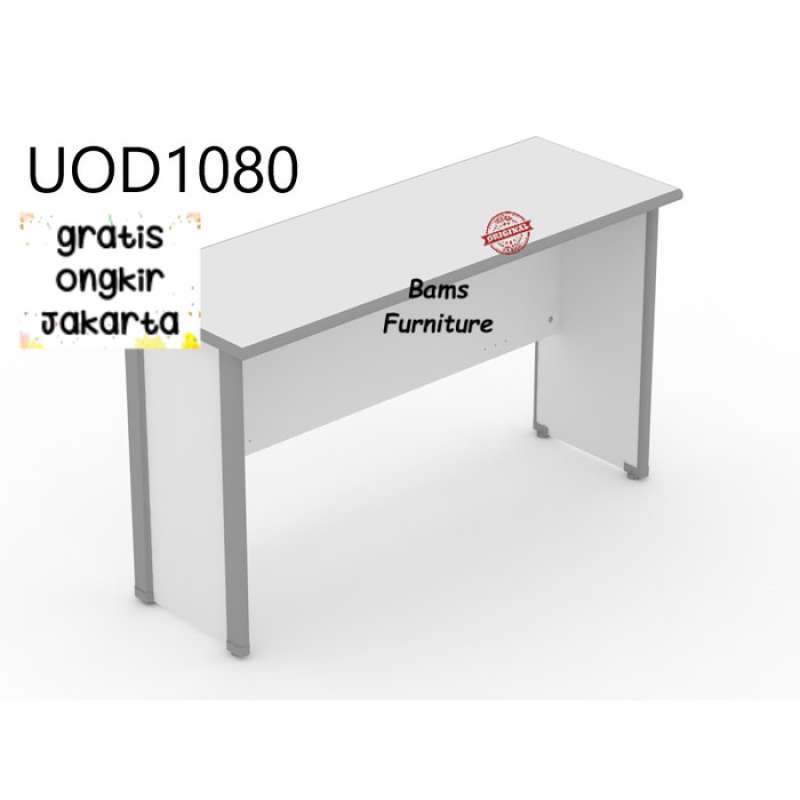 Promo Meja Kantor Meja Kerja Merek Uno Tipe Uod 1080 Grey Via Cargo ...