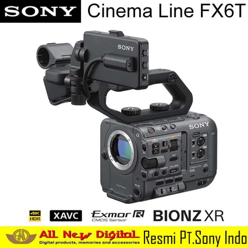 Promo Sony Fx6 Cinema Line Camera 4k / 120p Xavc-i 4:2:2 10bit - Body Only Diskon 1% Di Seller ...